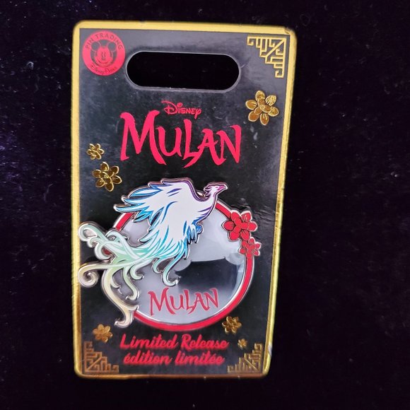 Disney | Accessories | Mulan Phoenix Pin Limited Edition | Poshmark